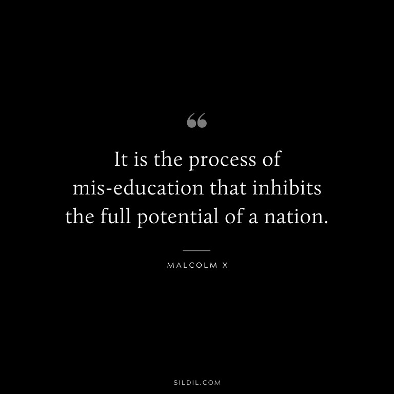 63 Malcolm X Quotes on Education, Freedom, Love, Unity, Media, Equality ...