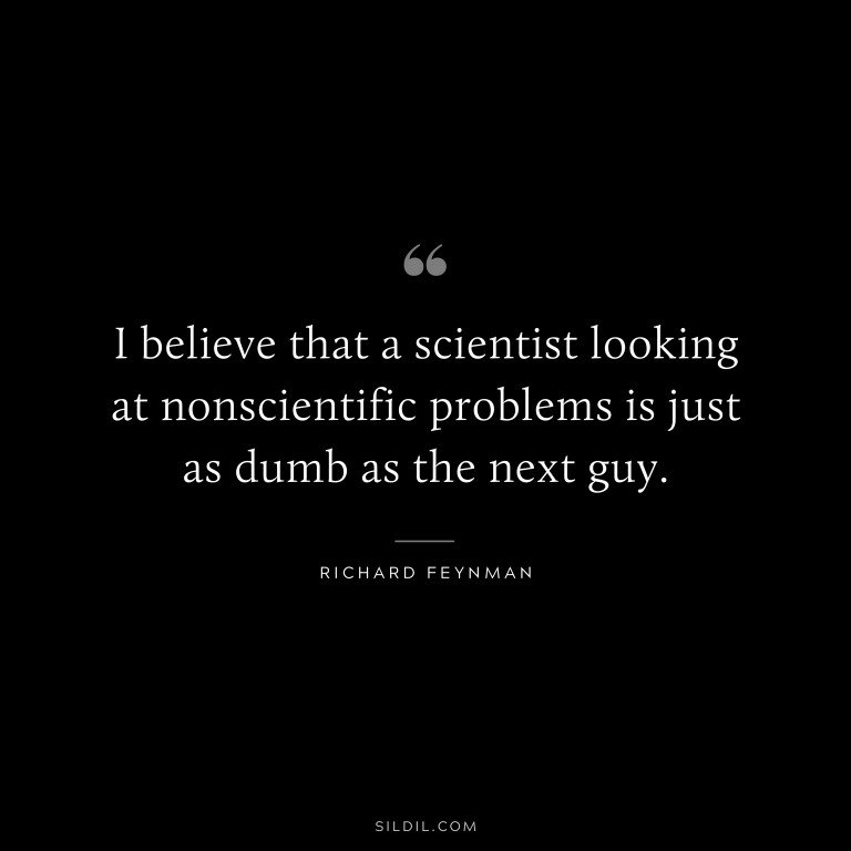 45 Richard Feynman Quotes on Physics, Science, Life, Learning, and Nature